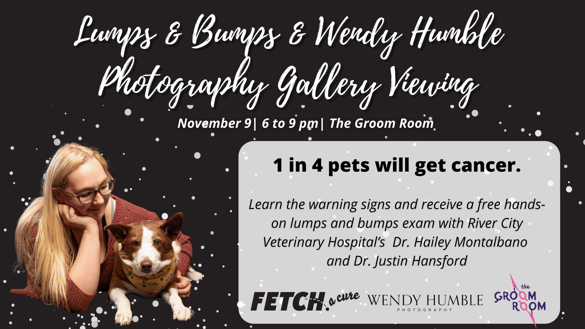 Lumps & Bumps & Wendy Humble Photography Gallery Viewing | FETCH a Cure